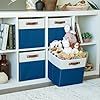 Amazon.com: OrganiHaus 12x12 Cube Storage Bin set of 4 | Fabric Storage ...