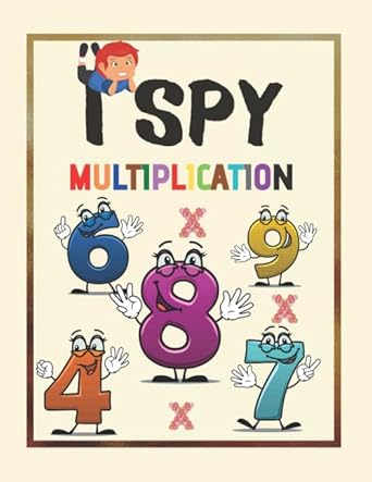 I Spy - Multiplication: Educational book with learning the ...
