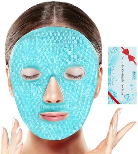 Amazon.com: BeeVines Ice Face Mask, Cooling Gel Pack for Puffy Eyes ...