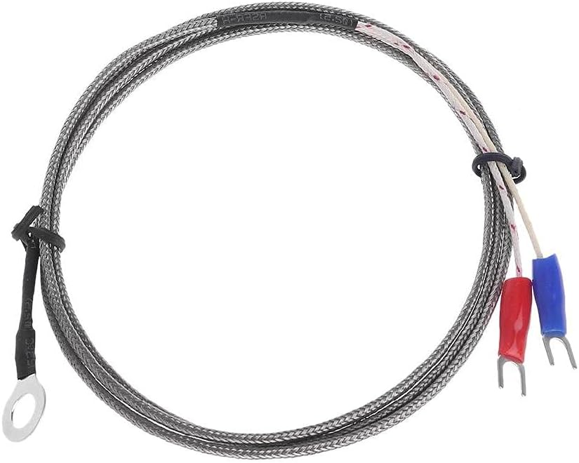 6mm Hole Washer K Type Thermocouple Temperature Sensor Probe with 1M ...