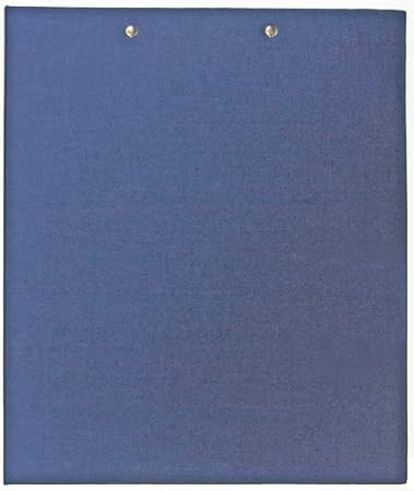Amazon.com : Top Flight Blue Canvas 1.5 Inch 3-Ring Binder, 8.5 X 11 ...