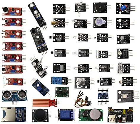 45 in 1 Sensor Module Starter Set Kit for Arduino Raspberry Pi ...