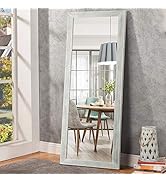 Amazon.com: MAYEERTY Rustic Full Length Mirror 65"x22" Farmhouse Floor ...