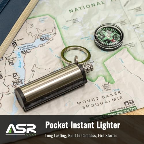 Snapklik.com : ASR Outdoor Compact Instant Lighter Survival Fire ...
