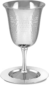 Amazon.com: Zion Judaica Passover Seder 8'' Tall Elijah Cup Set with ...