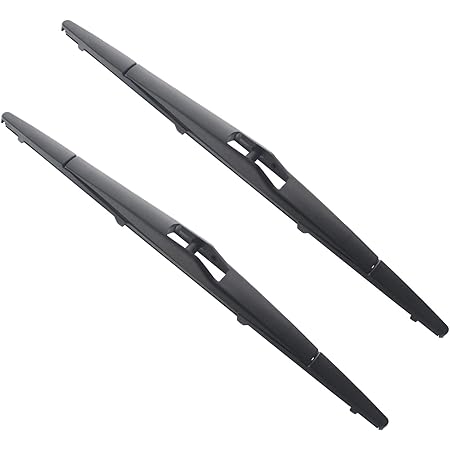 Amazon.com: OTUAYAUTO Rear Windshield Wiper Blades - 2 Pieces of 12 ...