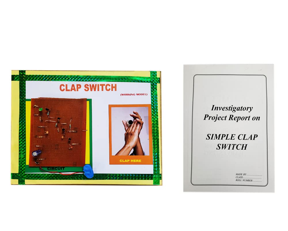 Buy Clap Switch Physics Working Model Educational Investigatory Project ...