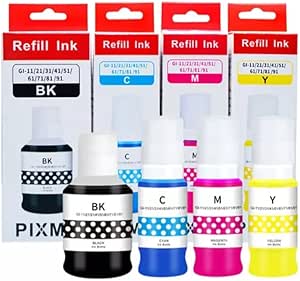 INKTinta para Impresora Compatible con Canon Pixma 11 Serie G1130 G2160 G2170 G3160 G3170 G4170 ...