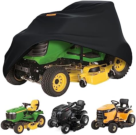Amazon.com : Lawn Mower Cover, Heavy Duty Waterproof Universal Fit ...