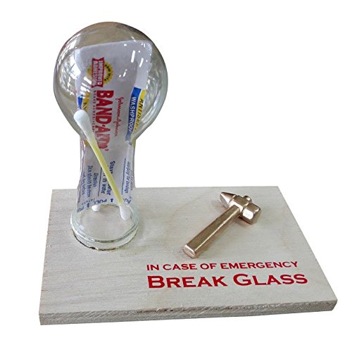 Everyday Gifts Break Glass with Bandaid : Amazon.in: Home & Kitchen