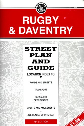 Rugby and Daventry: Street Plan and Guide: Amazon.co.uk: 9781852822521 ...