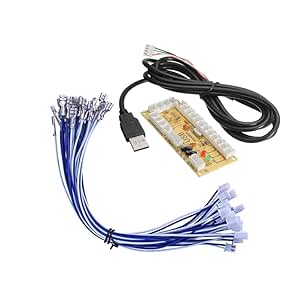 Amazon.com: Game Controller zero delay usb keyboard encoder to PC ...