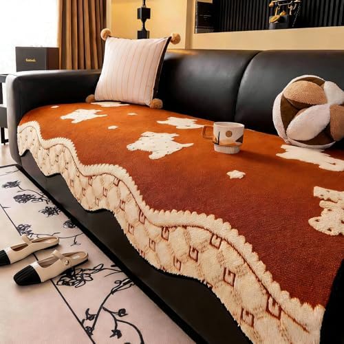 Amazon.com: Plush Couch Cover for Dog Cats Pets, Irregular Shaped ...