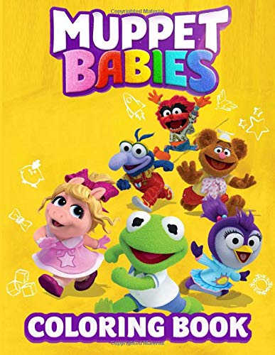 Muppet Babies Coloring Book: Great 30 Illustrations for Kids : Davis ...