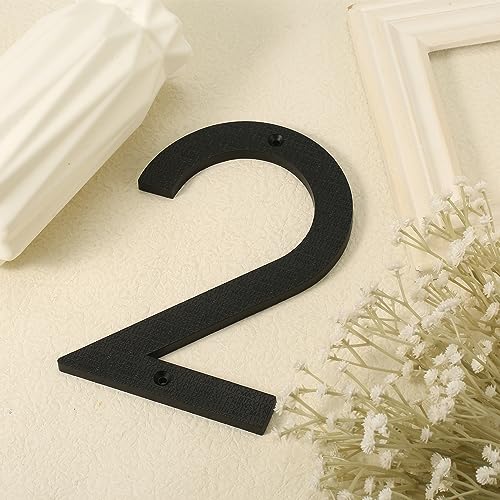 Floating House Number, 8 Inch Address Numbers Acrylic House Number ...