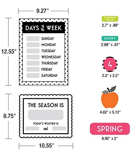 Snapklik.com : Schoolgirl Style Black, White & Stylish Brights Calendar ...