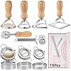 Amazon.com: Ravioli Pasta Cutter Wheel Set 15PCS - Ravioli Maker Press ...