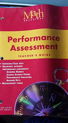 Teacher's Guide for Assessment (MAth Advantage, Grade 6): harcourt ...