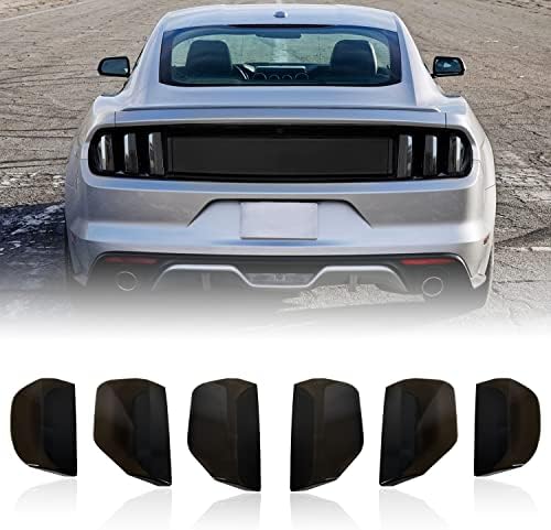 Amazon.com: KEWISAUTO Taillight Cover for Ford Mustang 2015-2017, Tail ...