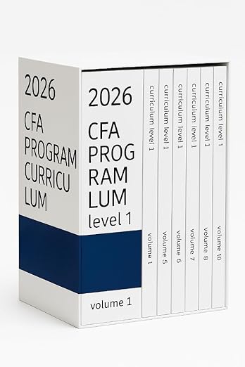 Buy 2026 CFA Level 1 Curriculum Books – Complete 10-Book Official Study ...