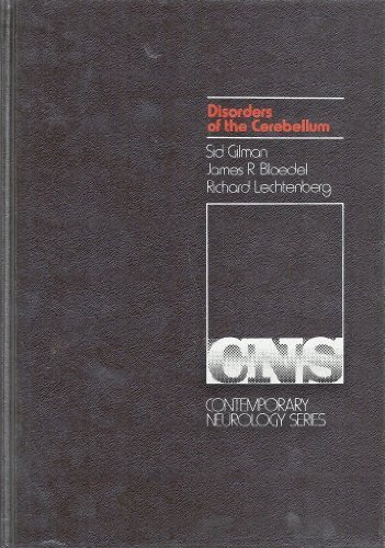 Disorders of the Cerebellum (Contemporary Neurology Series) 1st Edition ...
