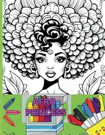 Afro Princess Fashion Fun Coloring Book : Rose, Ella: Amazon.co.uk: Books