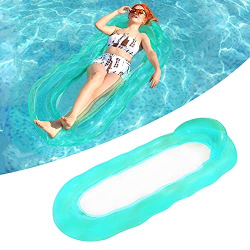 Water Floating Hammock, Inflatable Swimming Lounger Pool Float ...
