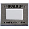 Amazon.com - COACH PICTURE FRAME ~ Gray 4 x 6 Engraved Leatherette ...