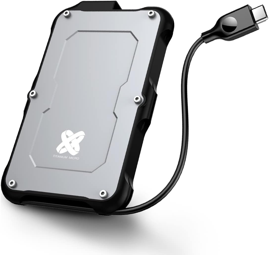 Amazon.com: Titanium One Portable External SSD 1TB USB 3.2 Gen 2 IP66 ...