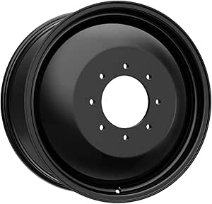 Amazon.com: TIS 544BM Dually Inner 20X8.25 8X200 ET127 Gloss Black ...