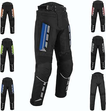 Amazon.com: Men's Waterproof Armored Motorcycle Trousers – Protective ...