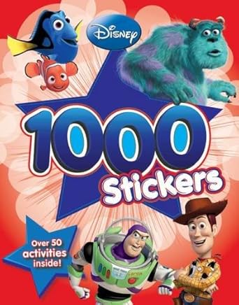 Disney Pixar 1000 Stickers: Walt Disney Company: 9781472355508: Amazon ...