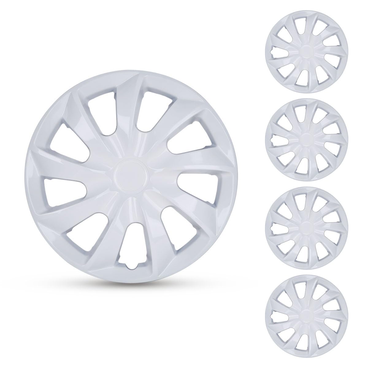 Amazon.com: CAROXX Hubcaps 17'', Wheel Rim Cover Universal R17 Hub Caps ...