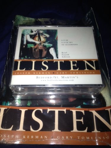 Amazon.com: Listen Brief: 9780312256364: Kerman, Joseph, Tomlinson ...