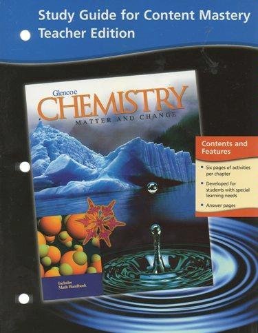 Amazon.com: Chemistry: Matter and Change, Teacher Classroom Resources ...