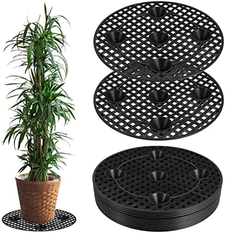 SDFLKAE 12pcs Plant Level Pot Elevator, 11.8inch Heavy Duty Plant ...