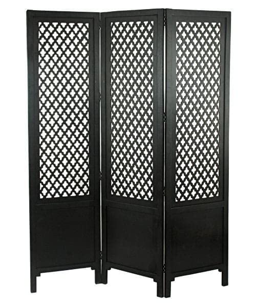 HOMES CROWN Wooden Screen 2 Panel Room Divider Room Partition for ...