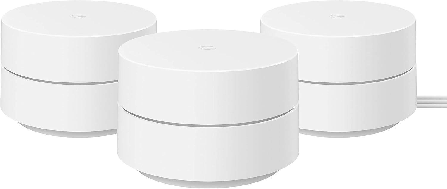 Google Wi-Fi Roteador Mesh AC1200 - 3 unidades | Amazon.com.br