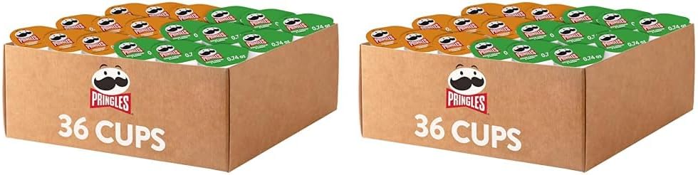 Amazon.com : Pringles Potato Crisps Chips, Snack Stacks, Lunch Snacks ...