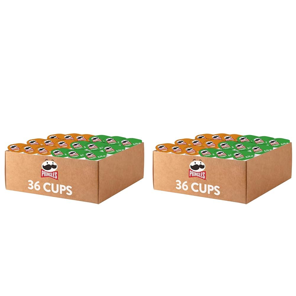 Amazon.com : Pringles Potato Crisps Chips, Snack Stacks, Lunch Snacks ...
