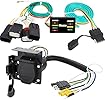 Amazon.com: MECMO for Jeep Wrangler JL JLU Gladiator JT 4 Flat 7 Pin Full Ready Kit, 4 Pin to 4 ...
