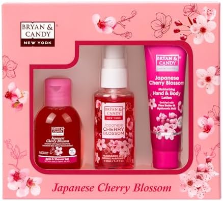Bryan & Candy Cherry Blossom Bath Kit Women's Day Gift Set For Women ...