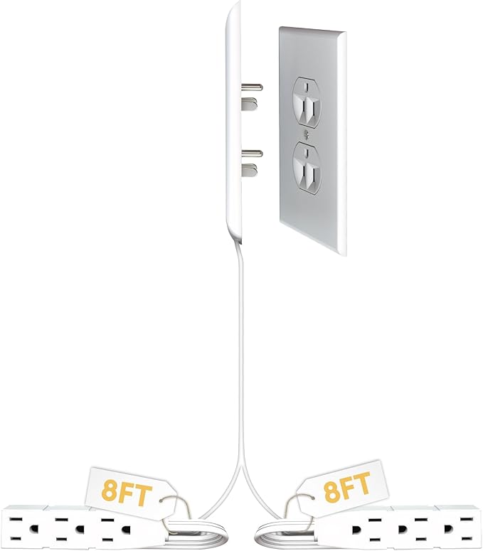 Amazon.com: Sleek Socket Original & Patented Ultra-Thin Outlet ...