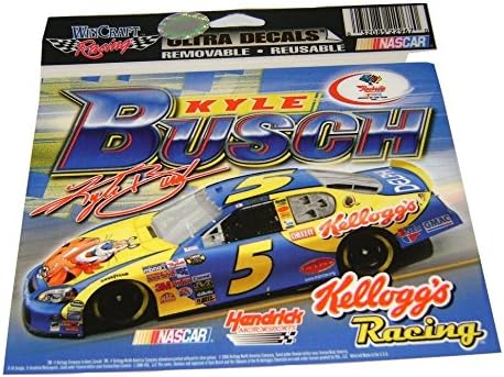 Amazon.com: Kyle Busch Ultra decals 5" x 6" - colored : Sports & Outdoors