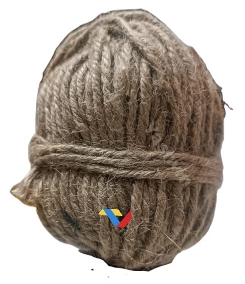 YASHVIN® Trusted 200 Grams 2 Ply Strong Jute Twine String Rope Roll ...