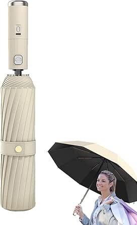 Amazon.co.jp: Mdikawe Folding Parasol, Fan Parasol,Folding Automatic ...