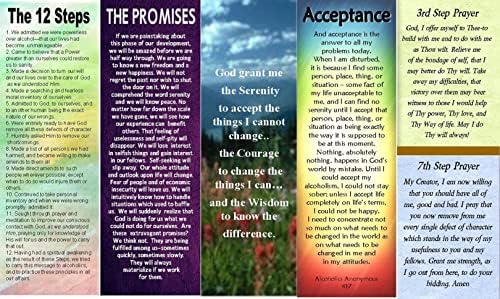 Amazon.com: Alcoholics Anonymous 3rd & 7th Step Prayers 10 Bookmarks ...