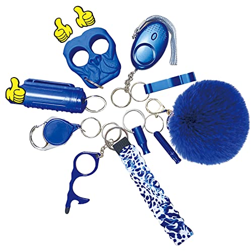 Blue Self Defense Keychain - iProtectt