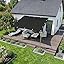 Shade Sail 1700 x 2200 cm Waterproof, Uv-Light Resistant Sun Protection ...