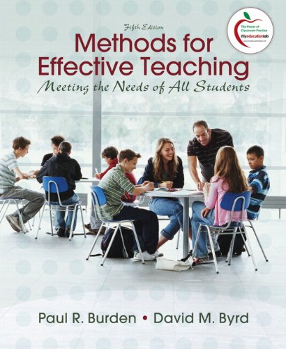 Methods for Effective Teaching: Meeting the Needs of All Students (with ...